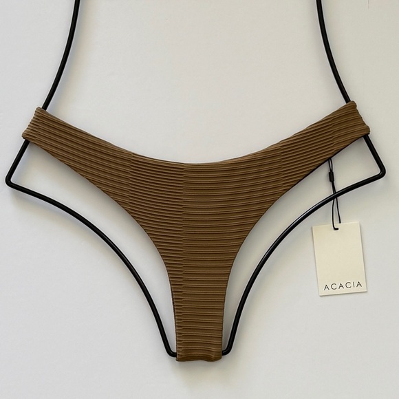 acacia swimwear | Swim | Acacia Swim Hookipa Dual Ribbed Bikini Bottom ...